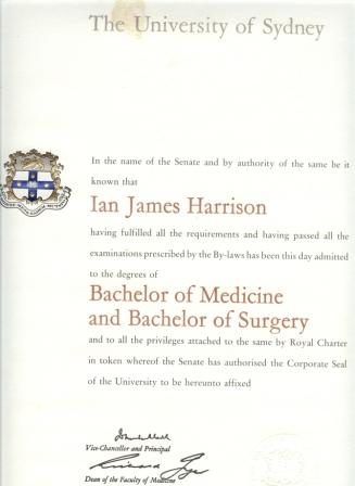Dr Ian Harrison